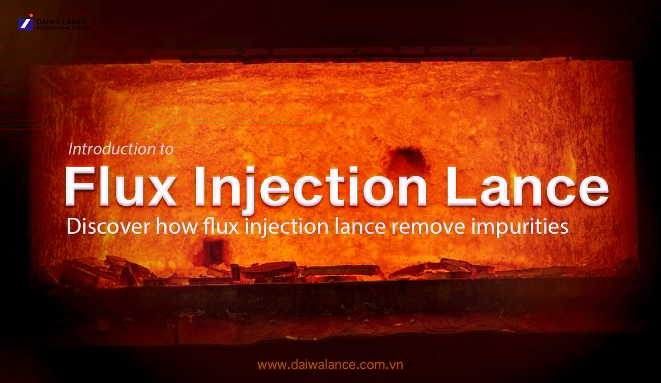 How Flux Injection Lance Works in Aluminum Melting Furnace